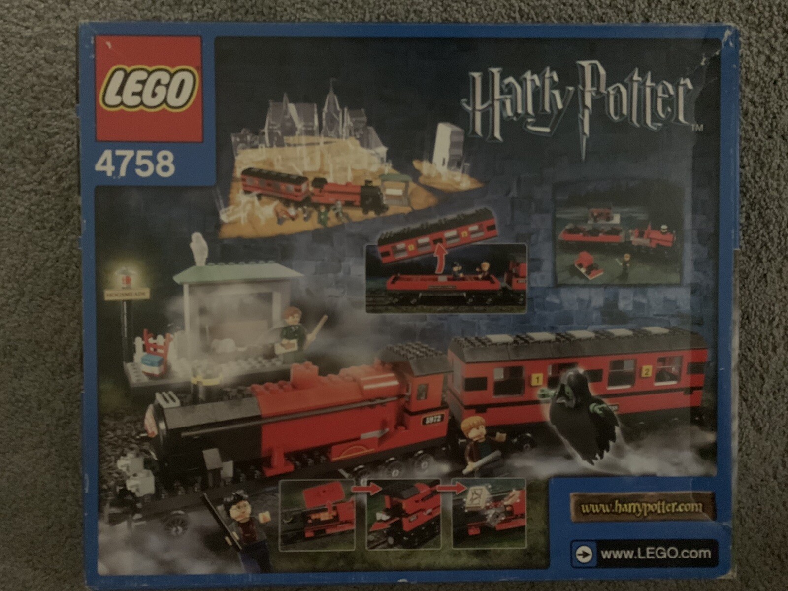 LEGO Harry Potter #4758 Hogwarts Express (2nd edition) New Sealed ...