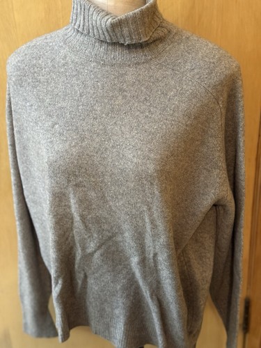 Thane 100% Cashmere Light Gray Sweater, Size XL | eBay