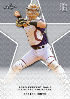 10-Count Lot Boston Smith 2020 Leaf Perfect Game NIKE All-American ...