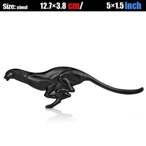 Speed Leopard Car Emblem Auto Sticker 3D Metal Badge Black Gold Chrome ...