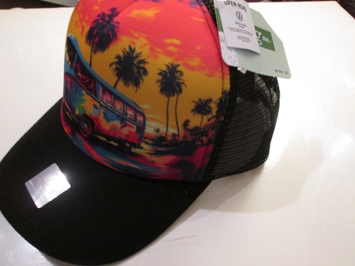 VOLKSWAGEN CAP VW HAT NEW W TAGS ADJUSTABLE WEARABLE ART OPEN ROAD ...