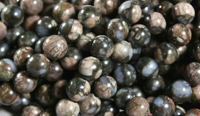 LLANITE BLUE RHYOLITE 10MM ROUND BEADS 15.5" STRAND | eBay