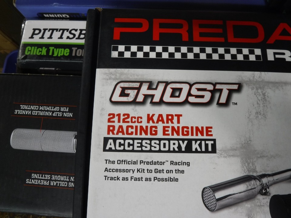 *NEW* PREDATOR GHOST 212cc Kart Racing Engine Accessory Kit, PR212A ...