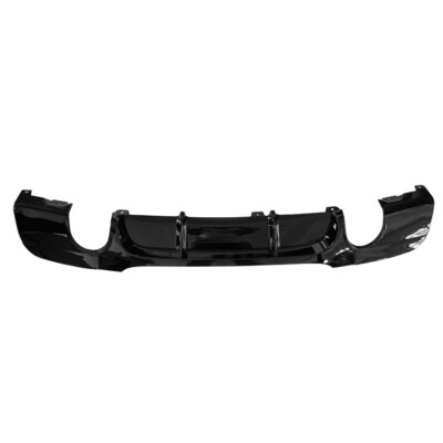 Fit For 2005-2012 BMW E90 M Sport Gloss Black Rear Bumper Diffuser MP ...
