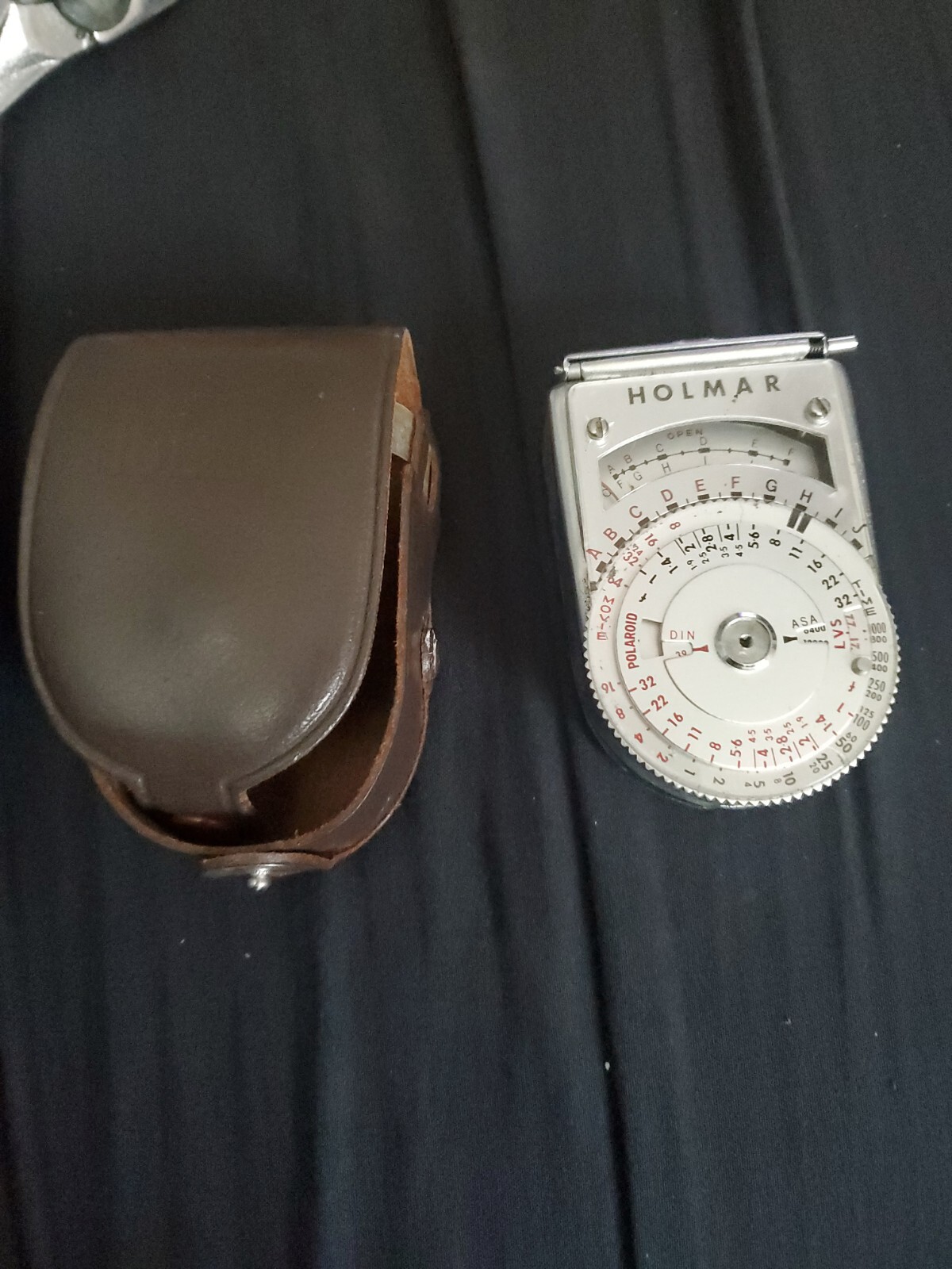 VINTAGE CAMERA FILM HOLMAR MODEL NO. CA-411 LIGHT EXPOSURE METER w ...