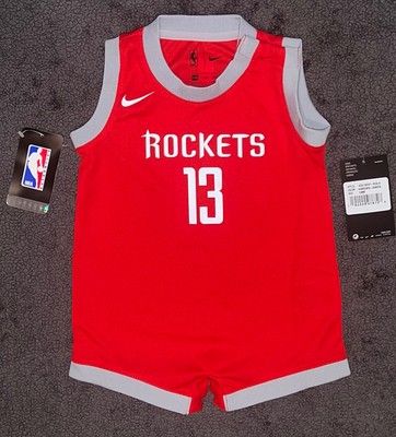 Nike NBA Houston Rockets James Harden One Piece Jersey 12 Mo Toddler | eBay