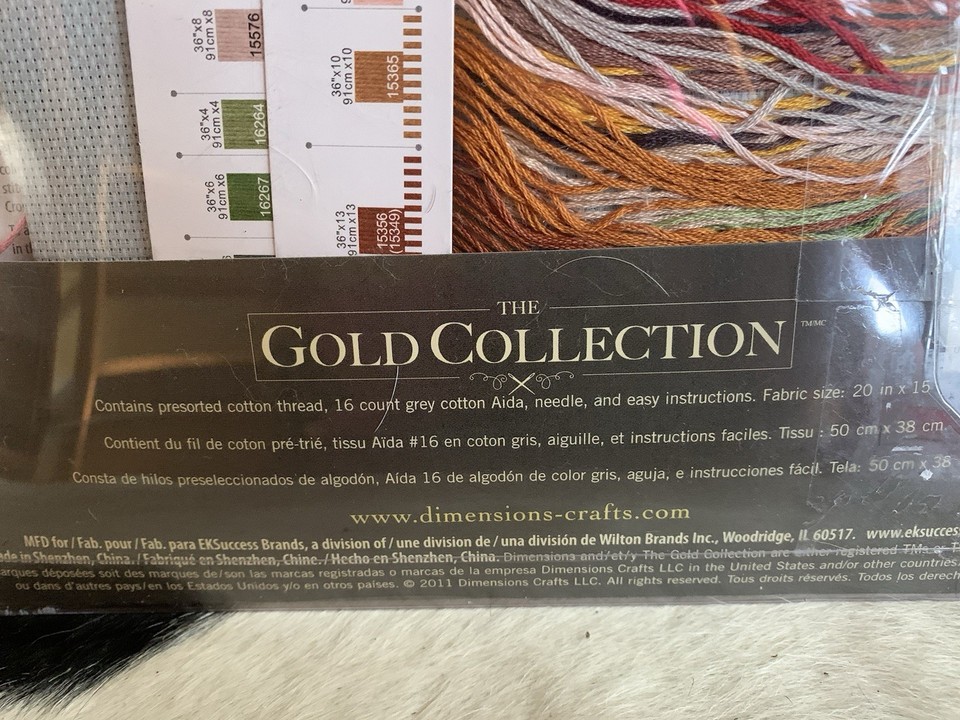 Dimensions Gold European Bistro 2011 Counted Cross Stitch Kit X Sitich ...