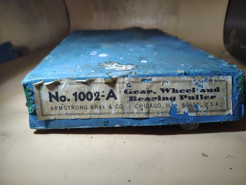 Vintage Armstrong -Bray Gear, Wheel, And Bearing Puller 8'"Chicago | eBay