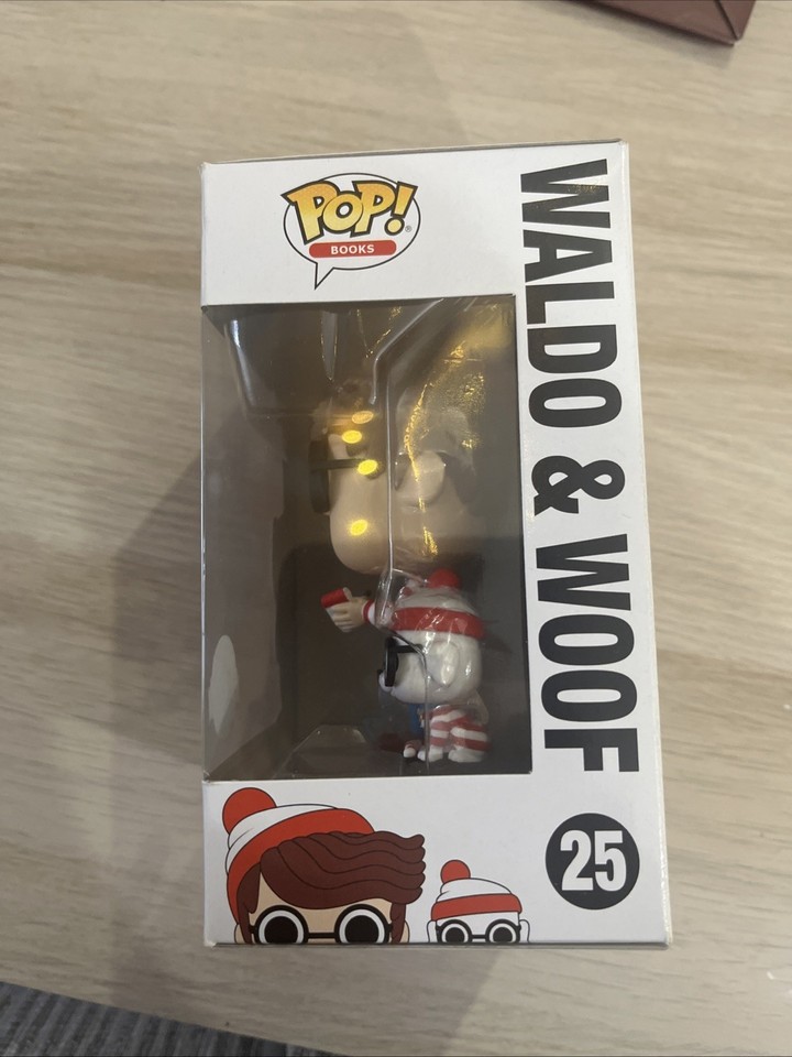 Funko Pop Waldo Vinyl Figure. Where's Waldo & Woof Special Edition 2 ...