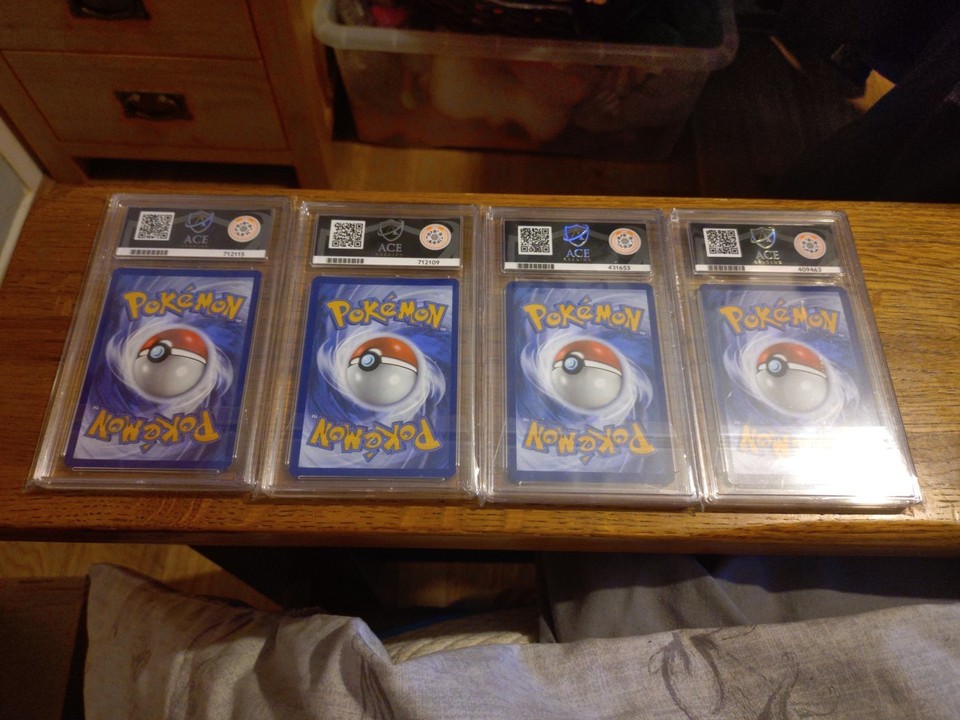 Bundle Of Ace Graded 9 Cards Including Eevee 2025 Pokémon Day Promo ...