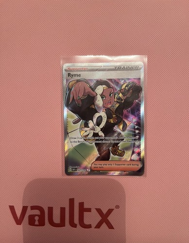 Pokémon TCG Ryme Obsidian Flames Trainer Full Art Card 221/197 | eBay UK