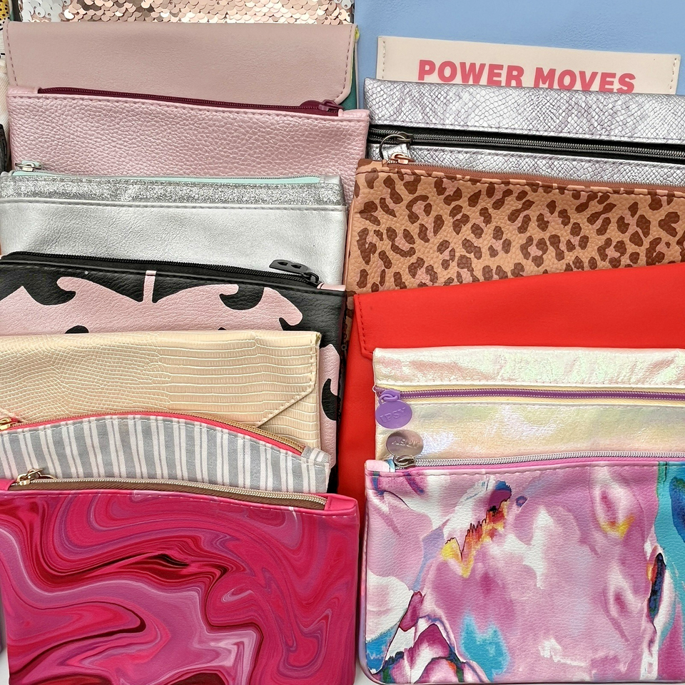 Lot of 50 Ipsy Glam Bags Cosmetic Empty Bag Only Assorted Months Random ...