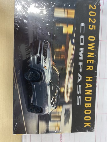 2025 Jeep Compass Limited Owners Handbook | eBay