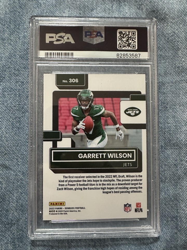 Lot Of 5 NFL Sports Cards with PSA GEM MT 10s, SGC 10, PSA 9s, and ON ...