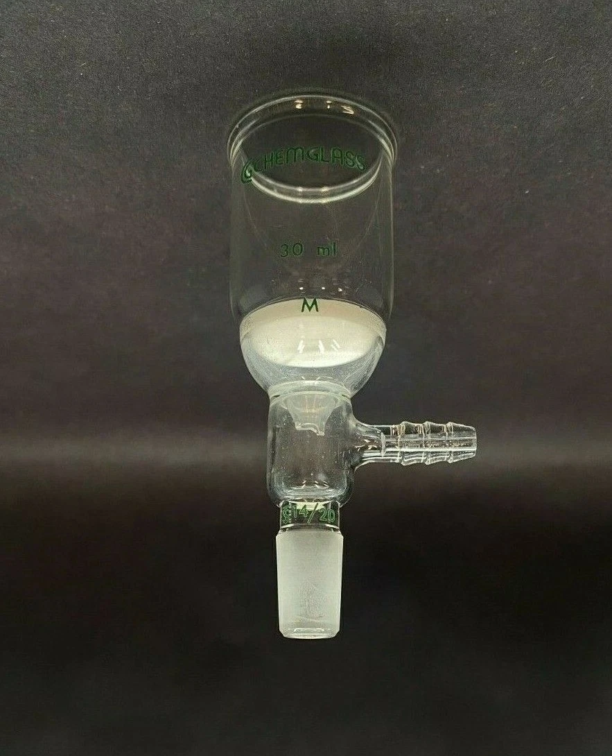 30ml Glass Filtration Funnel Medium Porosity 1420 54 Off
