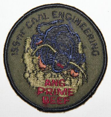 ORIGINAL U.S. AIR FORCE 155TH CIVIL ENGINEERING AIR NAT GUARD PRIME ...