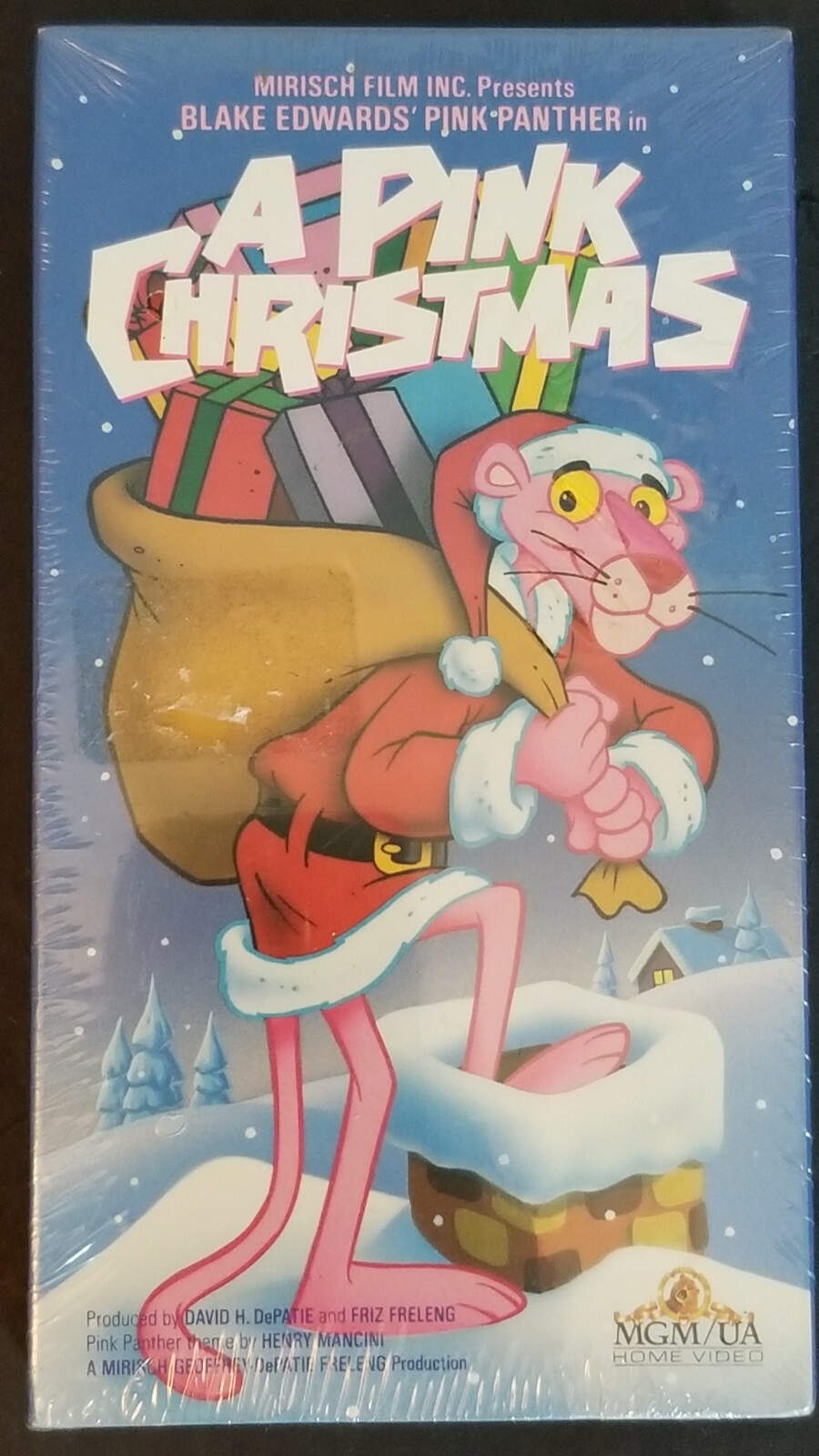 Vintage VHS Tape A Pink Christmas Pink Panther 1978 Sealed 27616170132 ...