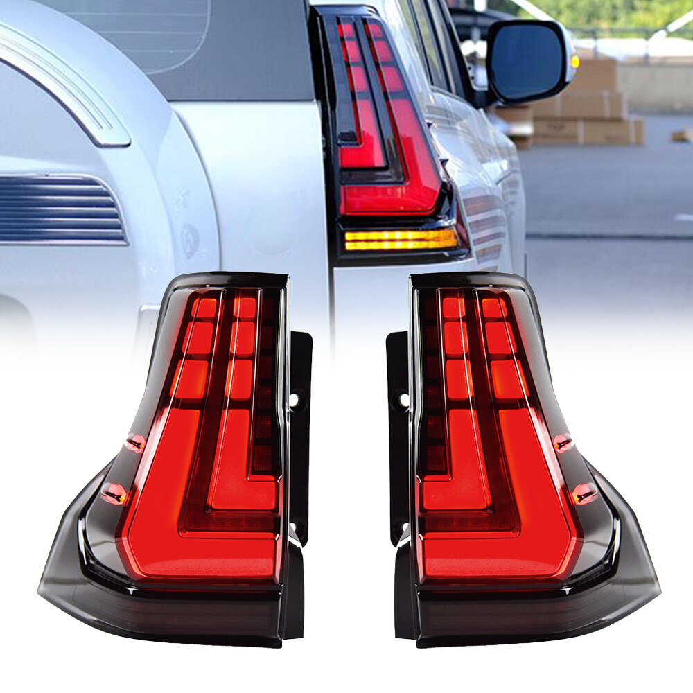 Smoke LED Tail Light Rear Lamp For 2010-2020 2021 Toyota Prado & For ...