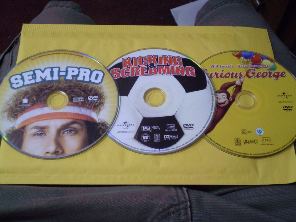 (16) Will Ferrell Comedy Blu-Ray/DVD Lot: Elf Land of Lost Old School ...