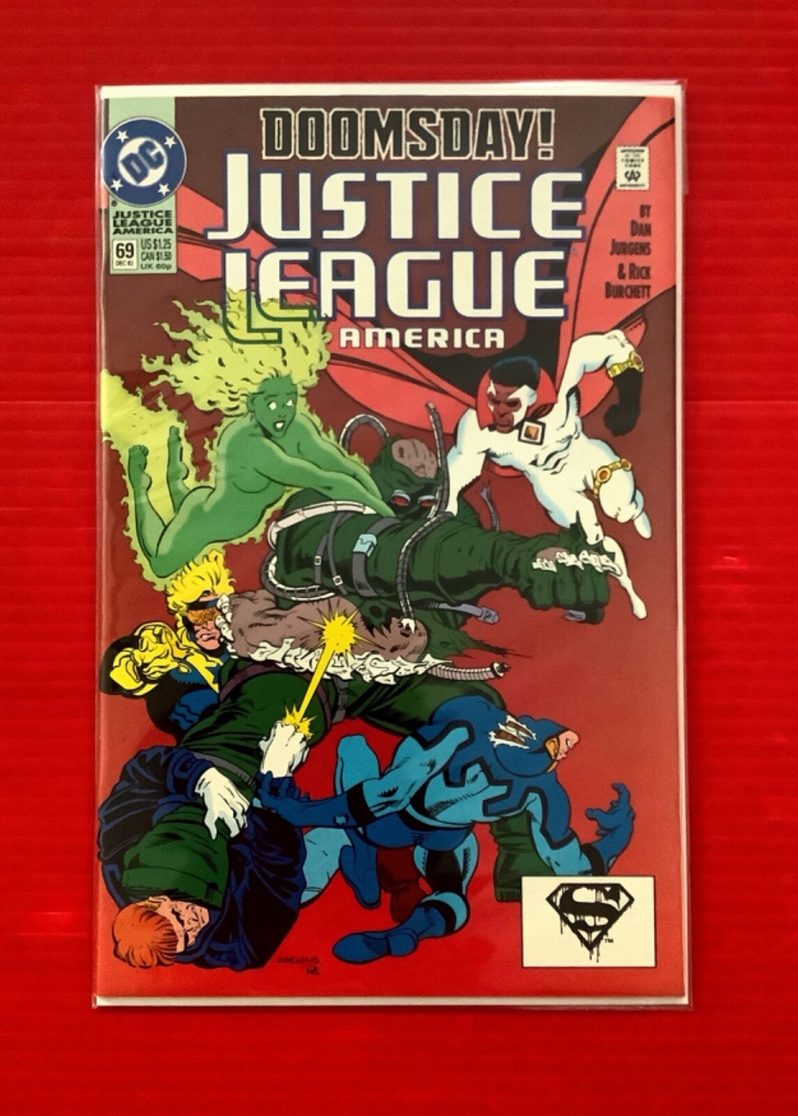 JUSTICE LEAGUE AMERICA DOOMSDAY! #69 VERY FINE/NEAR MINT | eBay