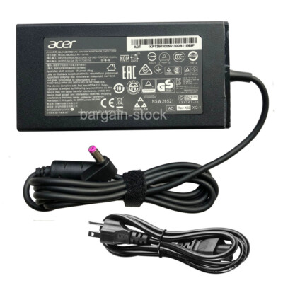 135W 19V 7.1A AC Charger Adapter For Acer Nitro V 16 ANV16-41-R5J0 ...