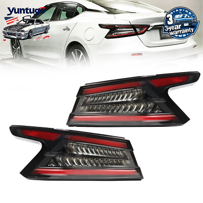 For 2019-2021 Nissan Maxima LED Tail Light Rear Brake Lamp Left+Right ...
