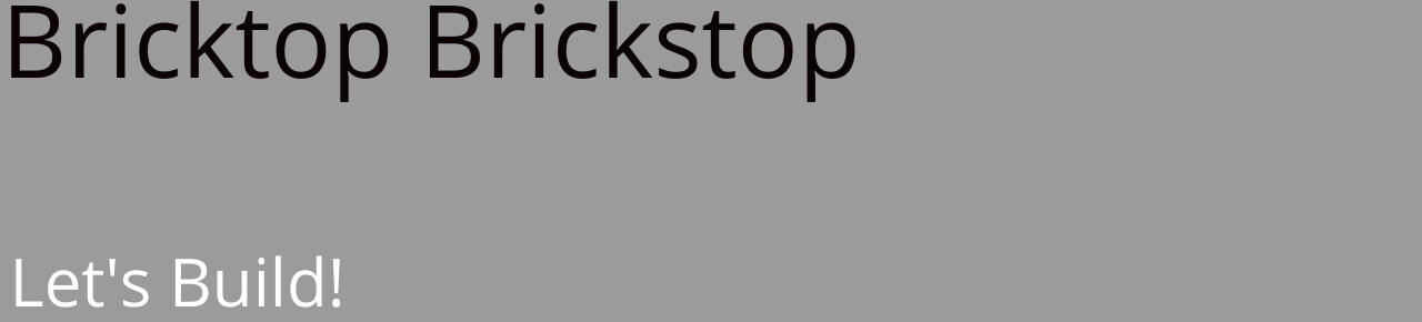 Bricktop Brickstop | eBay Stores