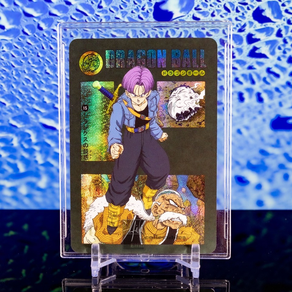 Trunks Manga Cover Premium Prizm Foil Card Dragon Ball Z Flash Frieza ...