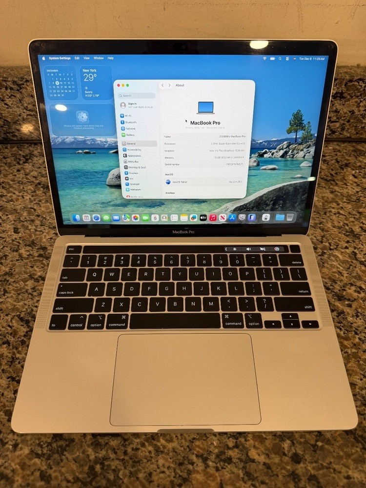 2020 Macbook Pro i5 16GB 512GB HDD SPB-MS 358906 | eBay