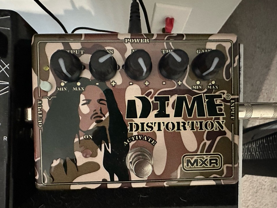 MXR Dime Distortion Guitar Pedal Dimebag Darrell Signature | eBay