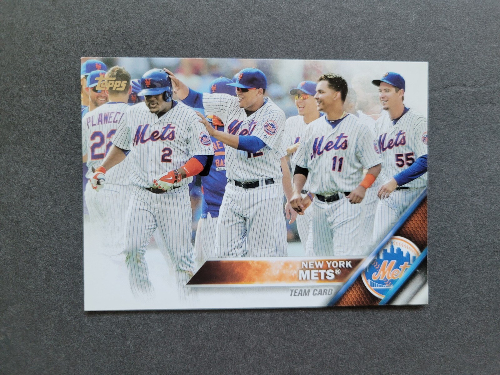 NEW YORK METS 2016 Topps Team Card #273 | eBay
