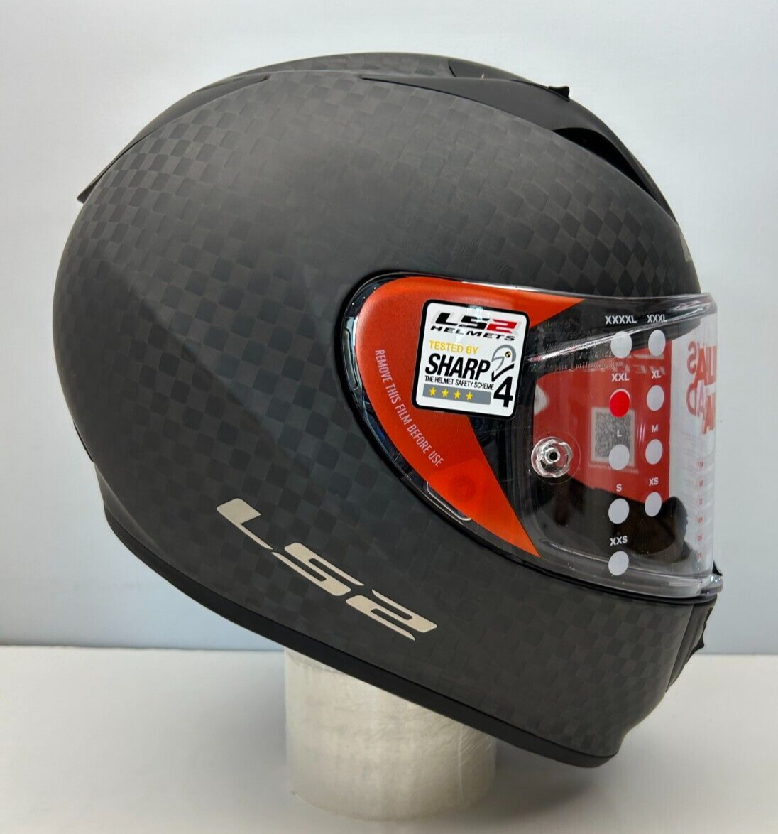 Open Box LS2 Arrow Carbon EVO GP Motorcycle Helmet Matte Black Size 2XL ...