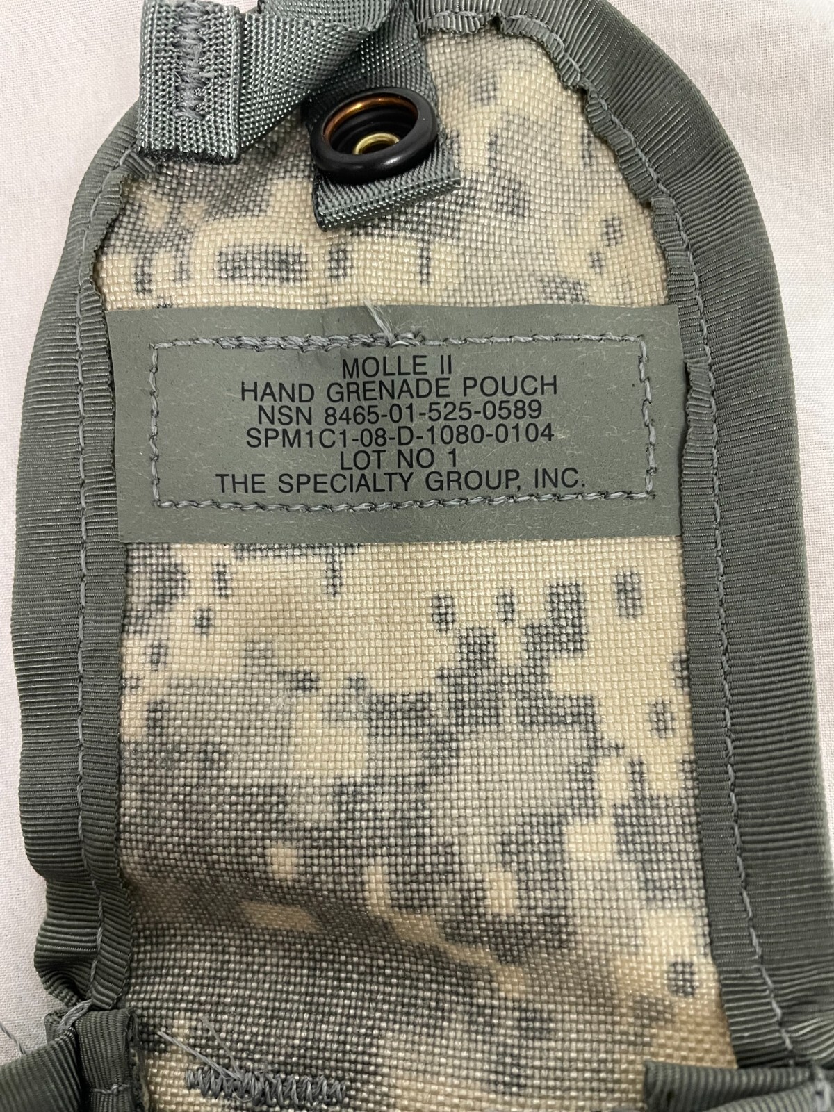 Lot of 2 NEW ACU Molle Hand Grenade Pouches USGI Army Military gear ...