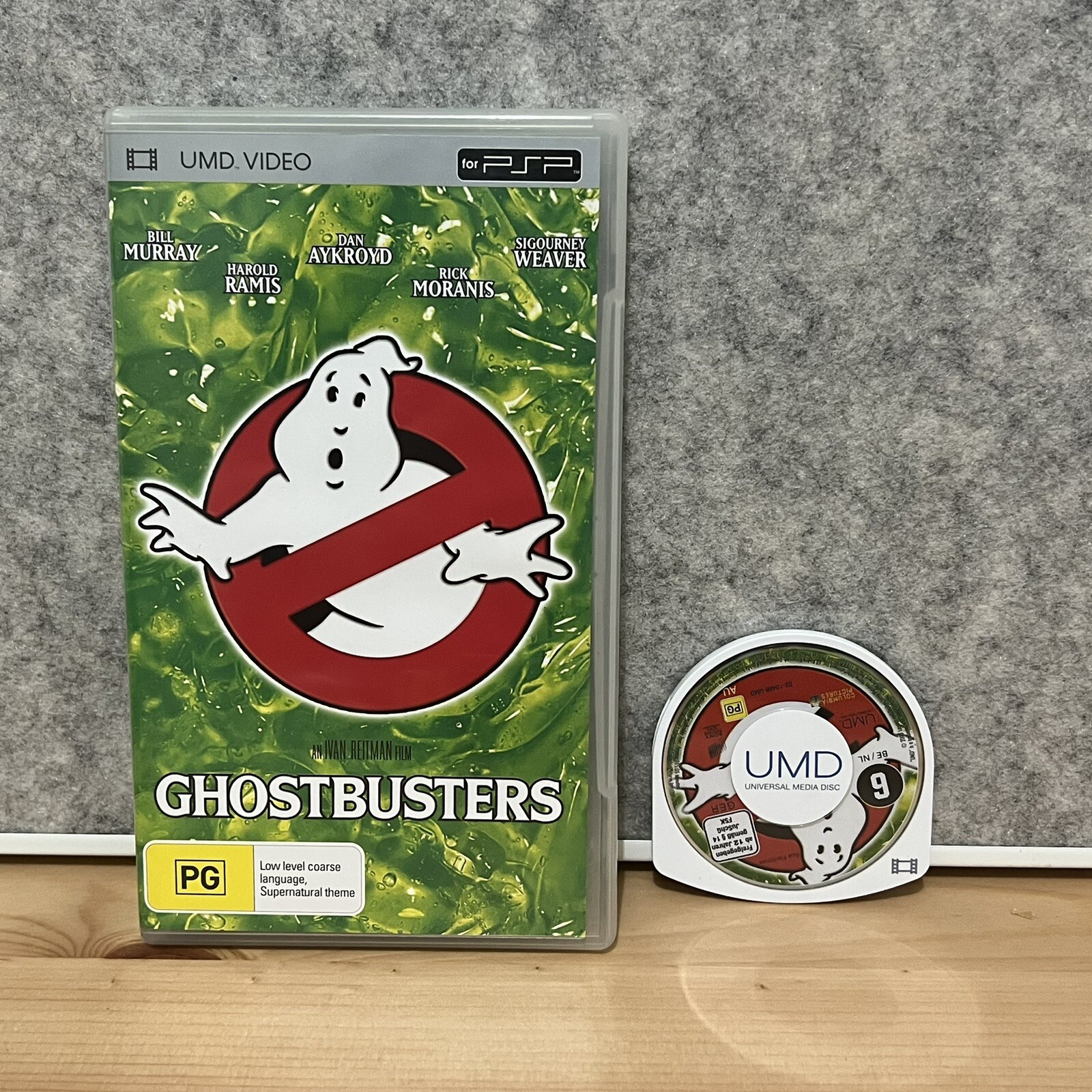 Ghostbusters Sony Playstation PSP UMD Video Region 4 Bill Murray - Free ...
