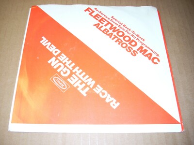 FLEETWOOD MAC albatross / GUN race with devil ( rock ) 7" PROMO | eBay