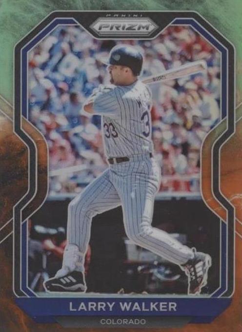 2021 Panini Prizm - Larry Walker #69 Cosmic Haze Prizm for sale online ...