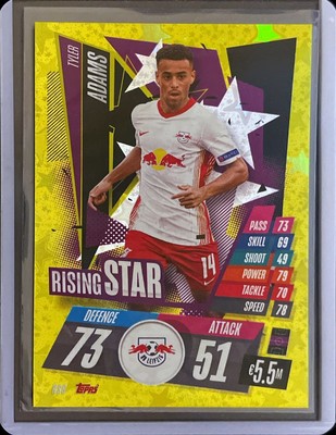 Tyler Adams - Topps Match Attax Champions League - Rising Star Gold | eBay