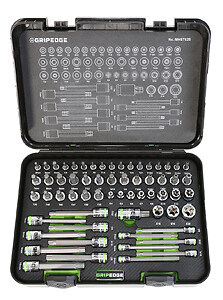 Grip Edge Tools MHST62S 62 Piece Master RPT Hex and Star Driver Set | eBay