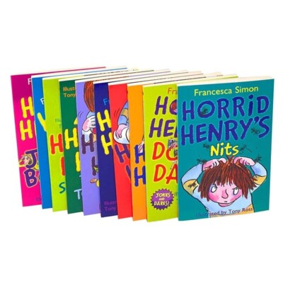 Francesca Simon Horrid Henry's Cheeky 10 Books Collection Set Paperback ...