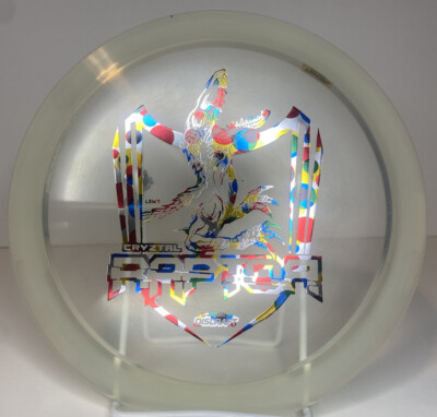 Discraft Cryztal Raptor Clear w Wonderbread Ledgestone 2022 173-174g ...