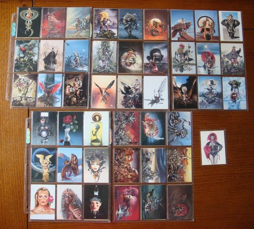 Christos Achilleos Trading Cards - Series 1 (FPG, 1992) Complete Set of ...