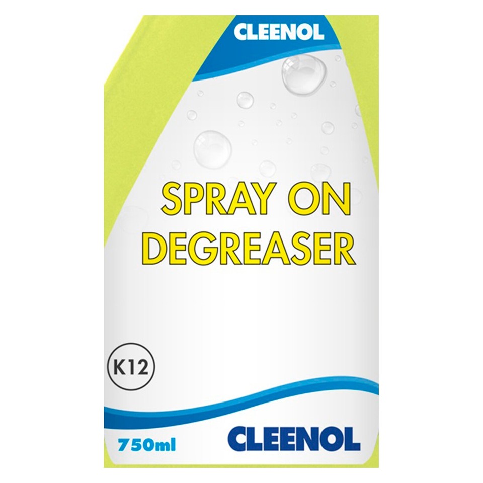 Cleenol Spray On Degreaser Ready To Use Domestic Commercial Kitchen ...