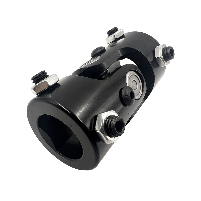 Black 1" DD X 1" DD Universal Steering Column U-Joint Coupler Shaft ...