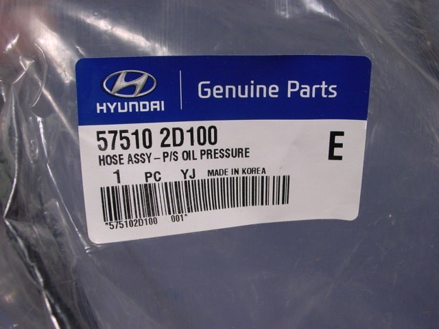 Genuine Power Steering Pressure Hose 57510 2d100 for Hyundai Elantra ...