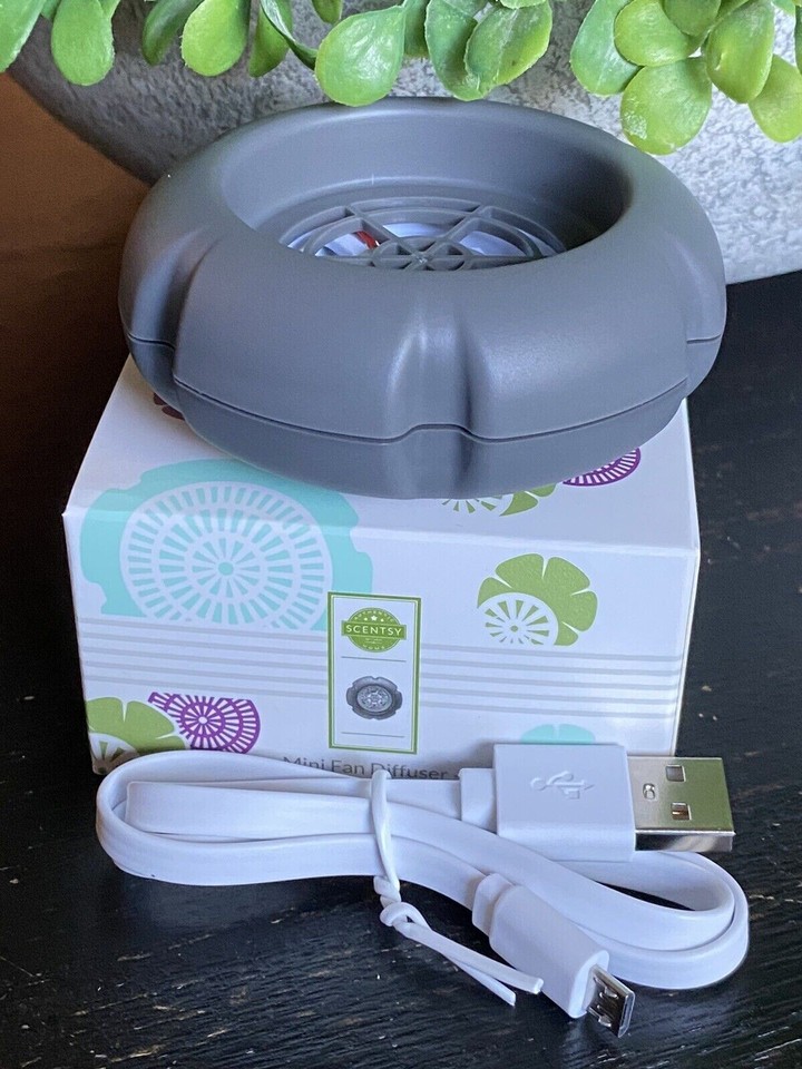 Scentsy Mini Fan Diffuser w/ Pod Twin Pack Gift Set NIB- Choose Your ...