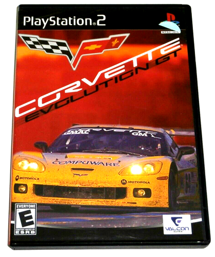 PS2 GAME CORVETTE EVOLUTION GT E RATED WITH ORIGINAL DISC MANUAL & CASE | eBay
