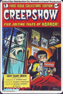 Creepshow Movie Poster Art Horror Movie Tin Metal Sign | eBay