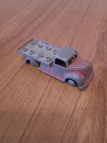 Chad Valley Wee-Kin Clockwork Milk Lorry 230.Restoration needed.As ...
