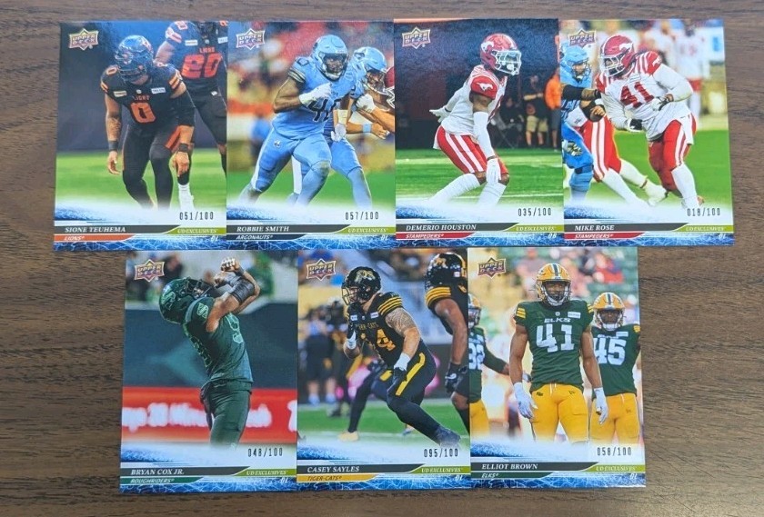 2025 Upper Deck CFL Football Complete Your Set YOU PICK UD EXCLUSIVES ...