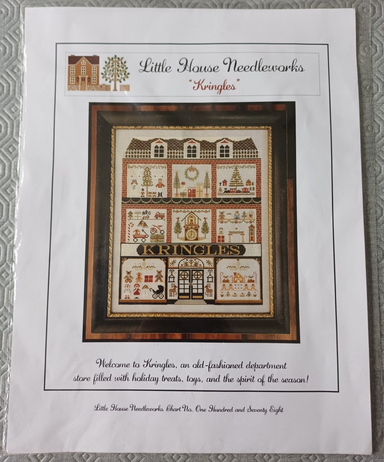 Cross Stitch Chart Only - Little House Needleworks Kringles | eBay UK